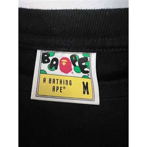 Bape Shirts Bape A Bathing Ape World Gone Mad Cotton Tshirt Mens M