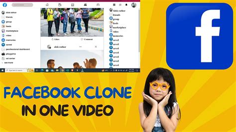 How to make website like facebook clone using HTML CSS || SOCIAL MEDIA WEBSITE @codinglife2001 ...