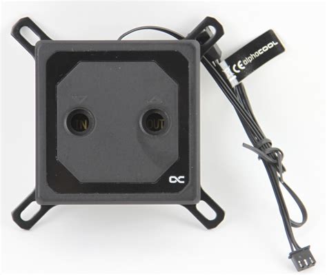 Alphacool Eisblock Xpx Aurora Edge Full Brass Cpu Water Block Review Closer Examination