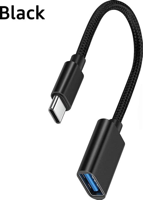 USB-C naar USB-A Adapter - USB-C to USB-A - USB 3.0 - 5Gbps - Zwart ...