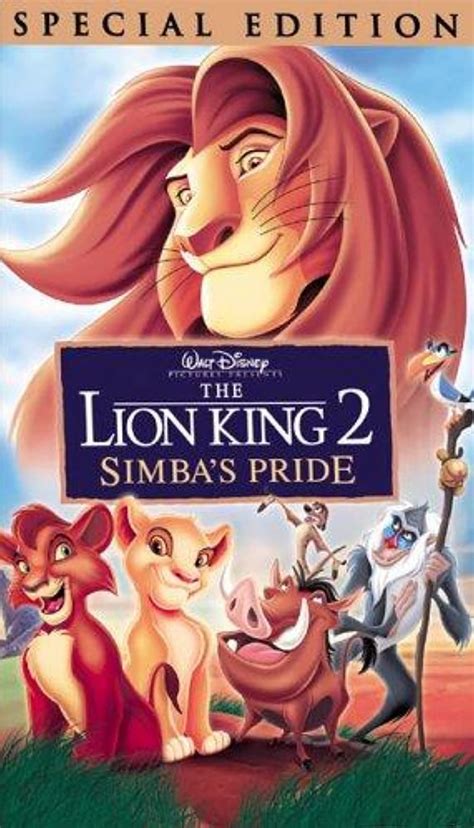 The Lion King Ii Simba S Pride 1998 Artofit