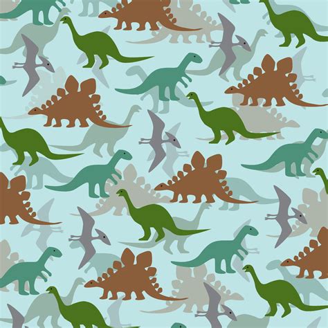 Layered Dinosaur Pattern On Blue Background 335247 Vector Art At Vecteezy
