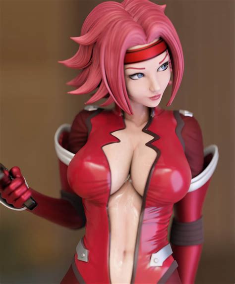 Kallen Code Geass 3d Model By Tan Wan Lin Breda