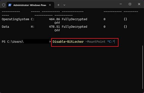 How To Disable Bitlocker Encryption In Windows 1110 Without Password