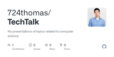 Github 724thomastechtalk My Presentations Of Topics Related To