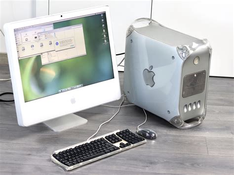 My PowerMac G4 MDD Along With A Converted 24 IMac Screen To Support External Video Input Its