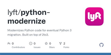 Github Lyftpython Modernize Modernizes Python Code For Eventual