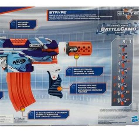 Nerf Toys Nerf N Strike Elite Battle Camo Series Stryfe 8in