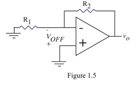 Solved Refer To Figure 1 5 An Output Voltage Vo Is Chegg Com