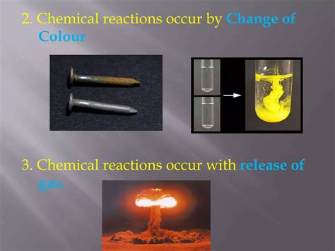 Chemical Reaction Power Point Presentation Ppt
