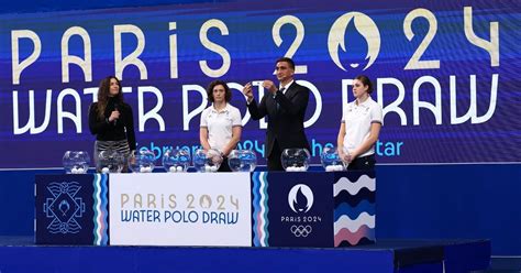 Paris 2024 Olympic Games Draw Completed For The Mens And Womens Water