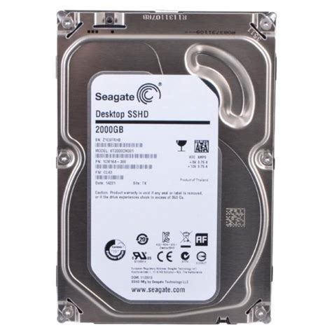 Seagate Tb Desktop Gaming Sshd Solid State Hybrid Drive Sata Gb S Mb Cache Inch