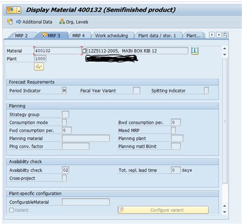Solved Material Availability Check Is Not Triggering Duri SAP Community