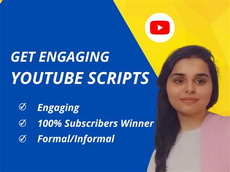 Engaging Youtube Script Youtube Script That Hooks Viewers Upwork