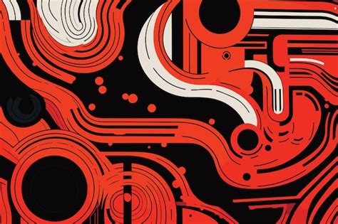 Premium Vector Dynamic Abstract Patterns Background Vector Design