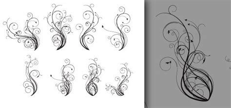 Floral Pattern Flourish Vector For Free Download Freeimages
