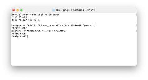 how to install postgres on mac using homebrew database star