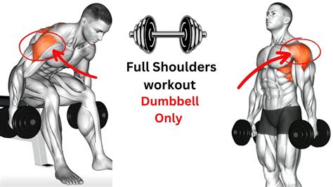 Full Shoulders Workout Dumbbells Only Youtube