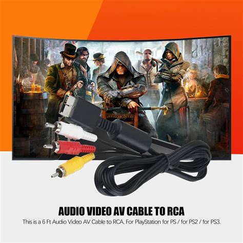 Multi Component Games Audio Video Av Cable To Rca Vicedeal