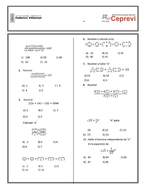 Álgebra 8 Pdf