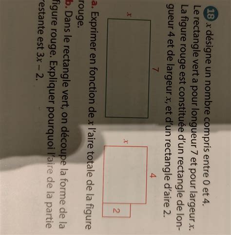 Bonjour Pourriez Vous Maider à Faire Cette Exercice Svpx Désigne Un Nombre Compris Entre 0 Et 4