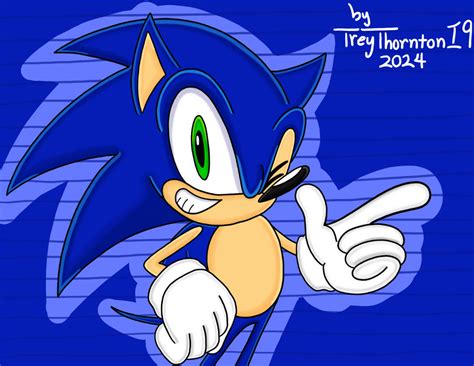 Sa Sonic By Treythornton19 On Deviantart