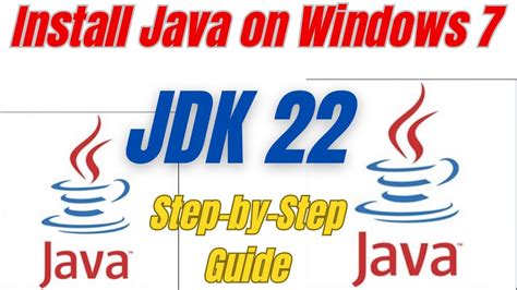 how to install jdk java on windows 7 jdk installation how to install jdk youtube