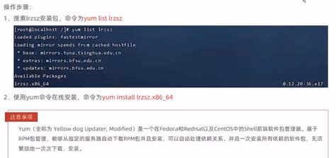 linux 软件安装Irzsz 程序媛 博客园