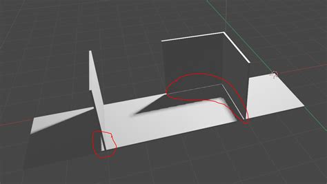 Basic Shade Problem In Eevee Light Strip Shows Where It Shouldnt