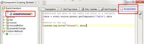 Array And Dataset Tags Ignition User Manual