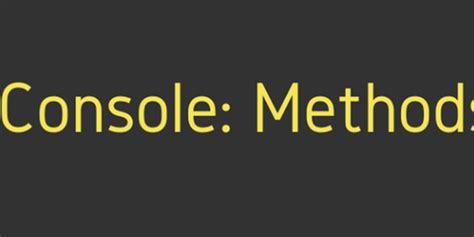 👾 Reme L On Linkedin Understanding And Using Javascript Console Api