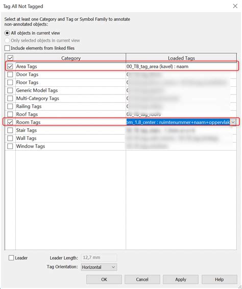 solved is it possible to create a tag where i can room tag area tag