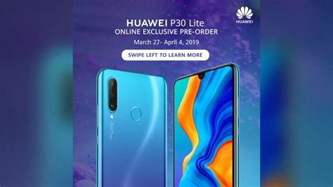 Huawei Silently Launches The Affordable P30 Lite With Triple Cameras