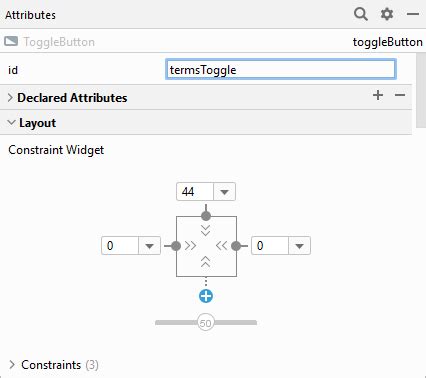 Android Toggle Buttons