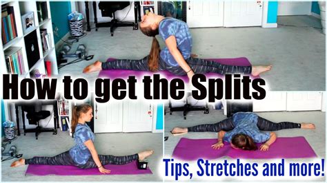 How To Get Your Splits Fast Tips And Stretches Youtube