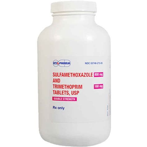 Sulfamethoxazole And Trimethoprim Tablets 800 Mg160 Mg Sold Per Tablet