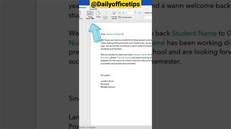 Personalized Letter For Long List In Jus 30 Sec 😎💯👉 Microsoft Office