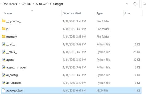 Warning The File Auto Gptjson Does Not Exist Local Memory Would