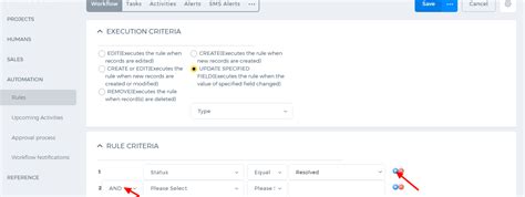 Automation Settings