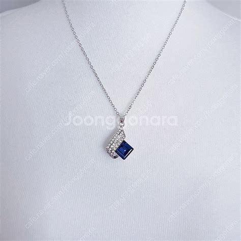 [선물포장 새상품]천연 사파이어 목걸이 귀걸이 세트 진 중고나라 카페에서 운영하는 공식 사이트