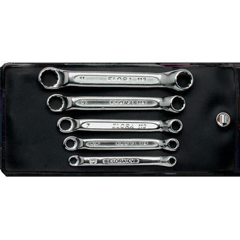 Elora Double Ended Ring Spanner Sets Metric 113s 3m Eezee