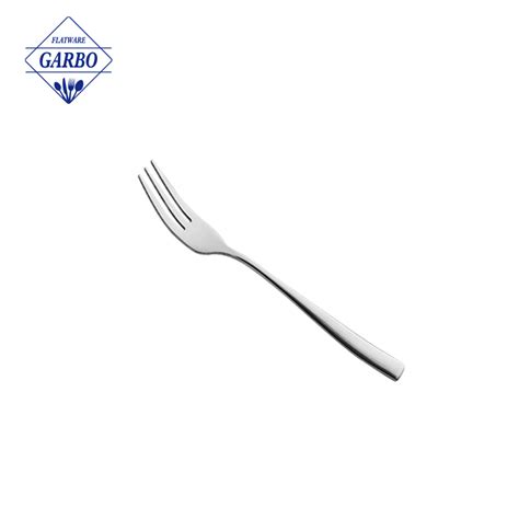 Silver Platters Forks Stainless Steel Buffet Serving Cake Fork Wholesale Market In Brazil