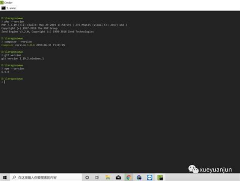 Php Laravel Windows