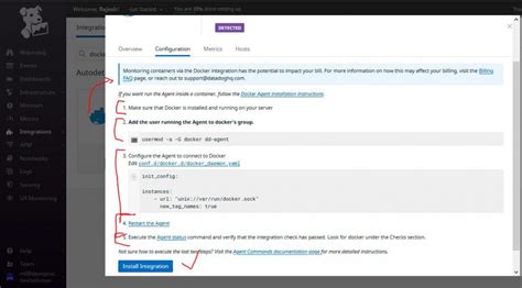 How To Enable Docker Container Monitoring In Datadog Agent