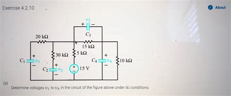 Solved Exercise 4 2 10 0 About 20 ΚΩ 15 ΚΩ ξ30 ΚΩ ξ5 ΚΩ Ο Chegg com