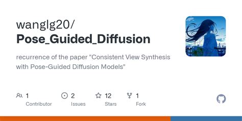 github wanglg20 pose guided diffusion recurrence of the paper