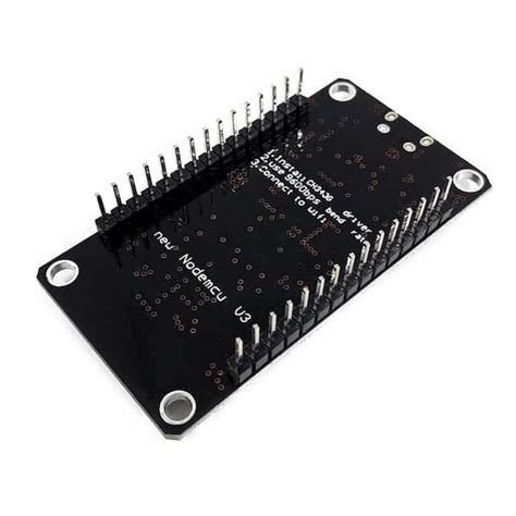 برد توسعه Nodemcu با ماژول وای فای Esp8266 و مبدل Ch340g قم الکترونیک