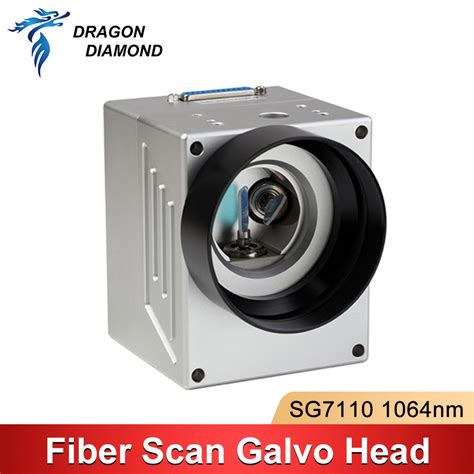 Fiber Laser Scanning Galvo Head Sg7110 1064nm With Double Red Pointer