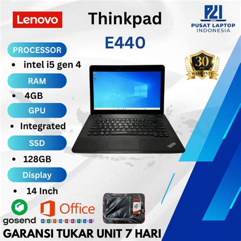 Jual Lenovo Thinkpad E470e460e450e440 I7 Gen 7 Ram 8 Second Original