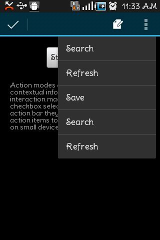 Android Action Bar Style Stack Overflow